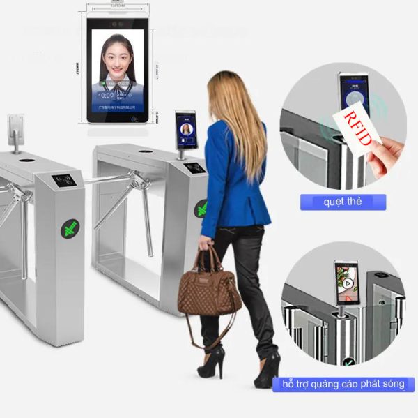 CỔng Xoay Tripod Turnstile Zkteco Ts2000